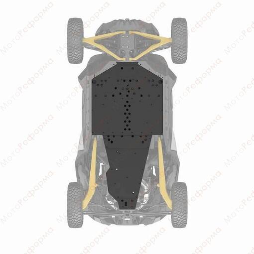 715007314 - Защита днища Can-Am Maverick R 2024+ - BRP